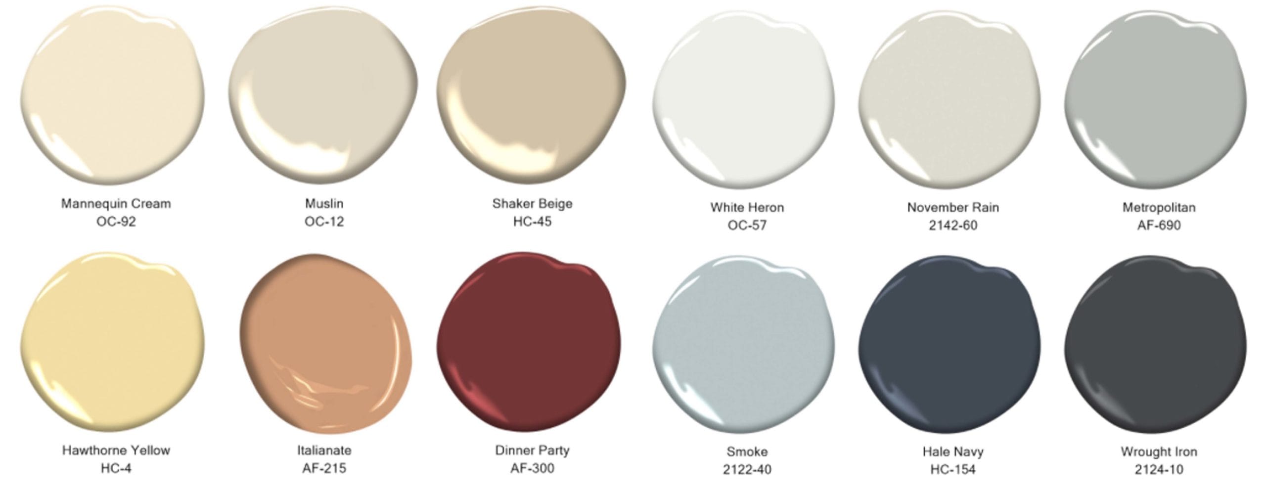 A Guide To Warm And Cool Paint Colors Best In American Living A Guide To Warm And Cool Paint Colors Best In American Living