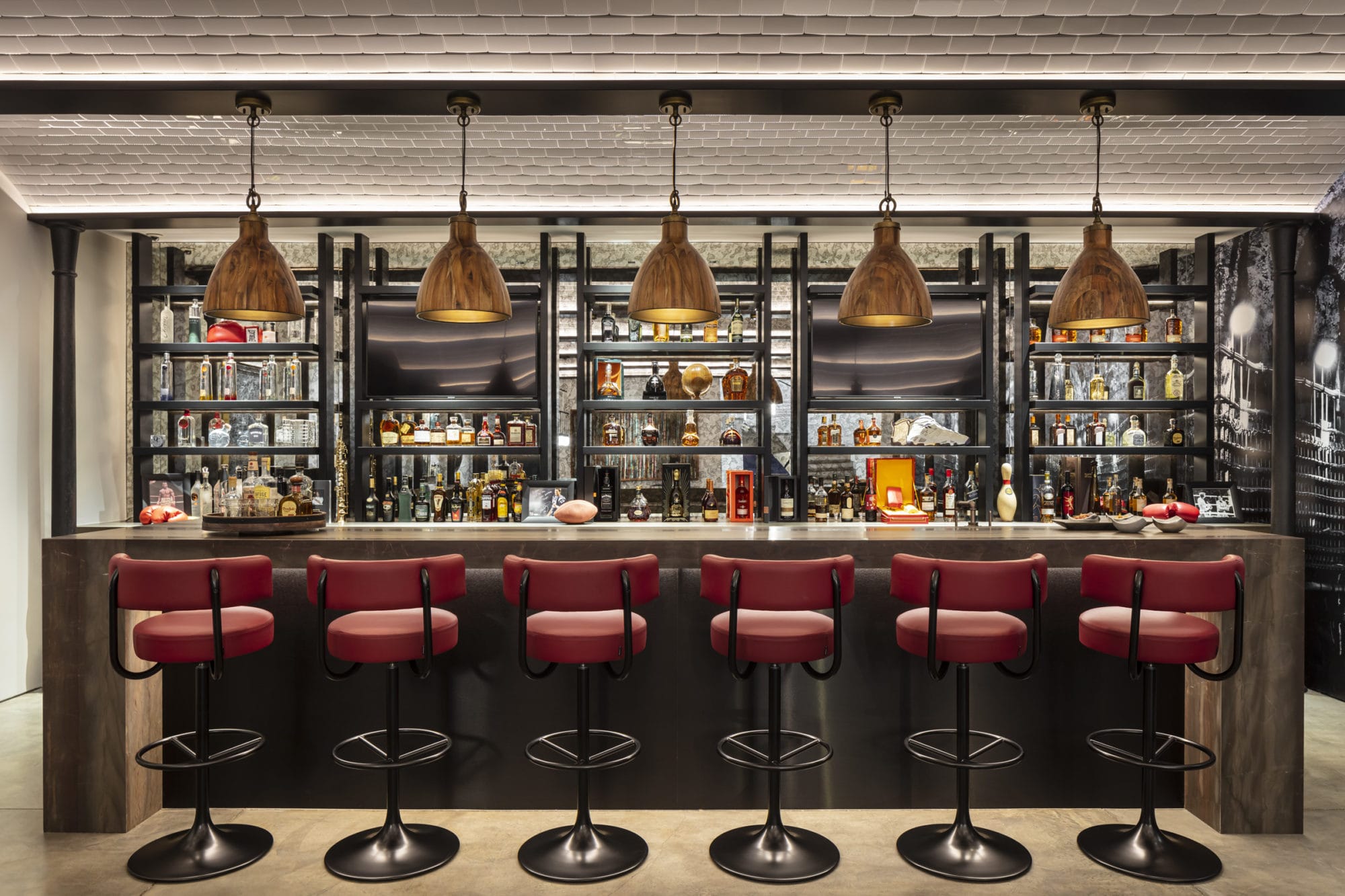 Interior Design Spotlight: Transitional Recreation Room - Best In ...